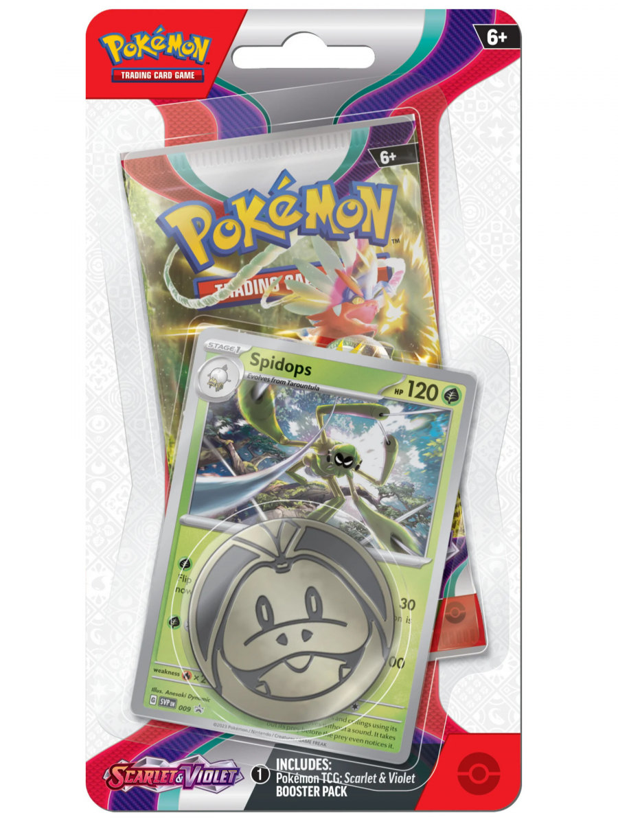 Kártyajáték Pokémon TCG: Scarlet & Violet - Checklane Blister booster