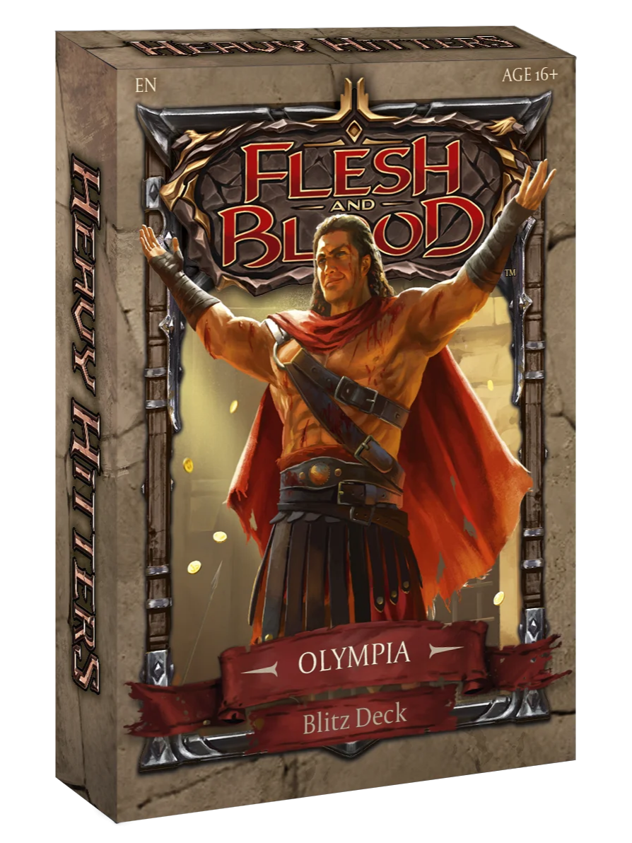 Kártyajáték Flesh and Blood TCG: Heavy Hitters - Olympia Blitz Deck