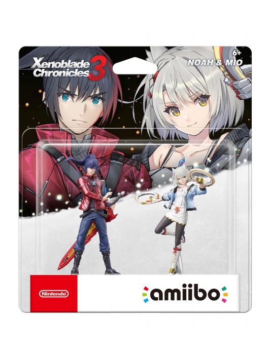 Figura Amiibo Xenoblade 2-Pack - Noah & Mio - Xzone.hu