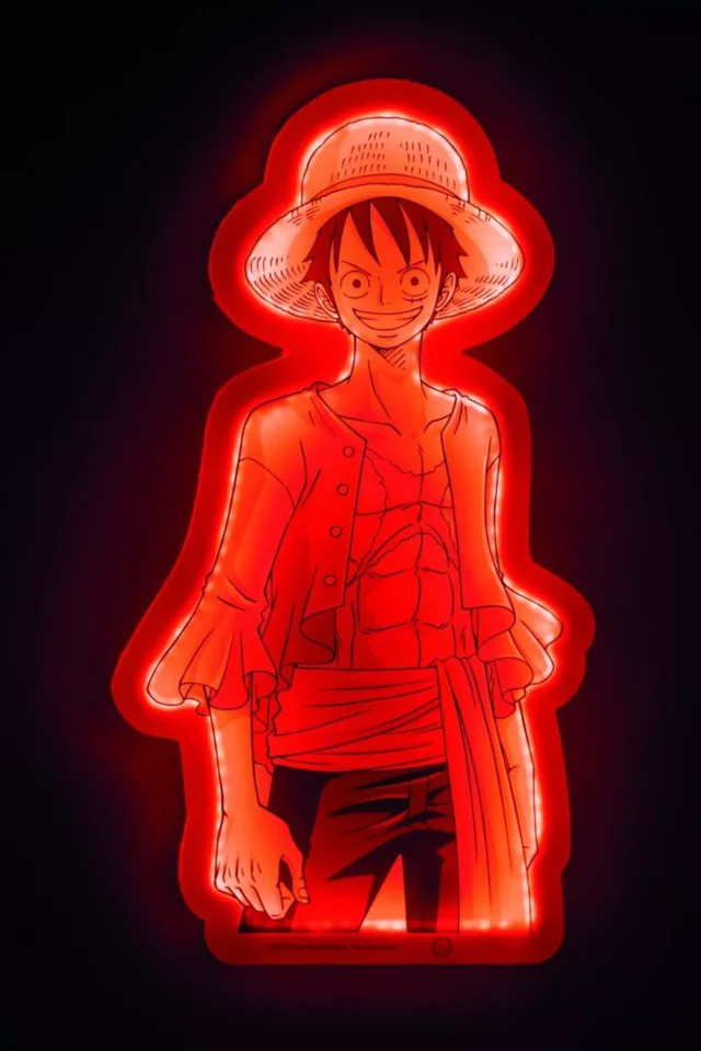 Fali lámpa One Piece - Monkey D. Luffy Wall Light - Xzone.hu