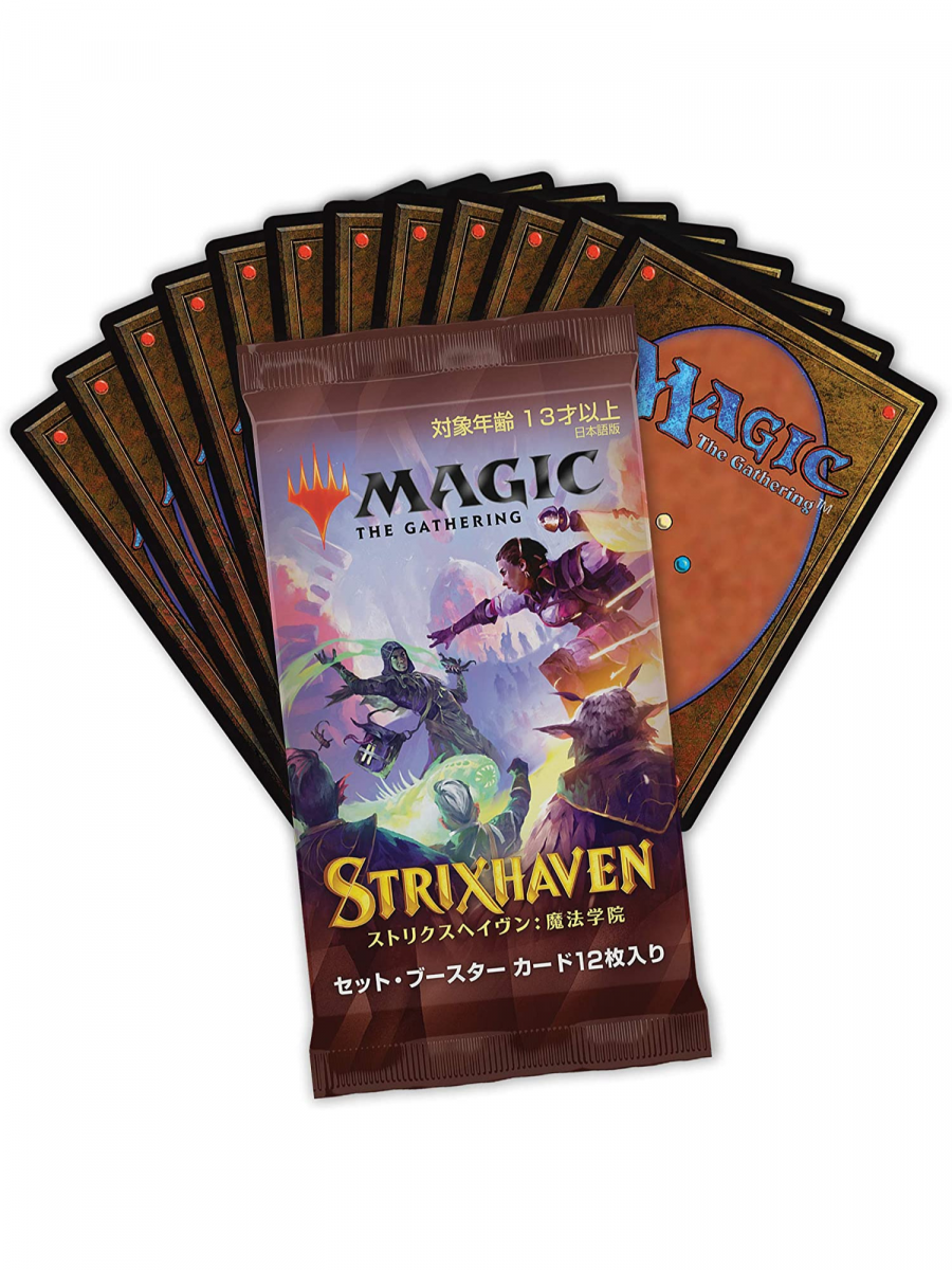 Kártyajáték Magic: The Gathering Strixhaven - Japonský Set Booster (1