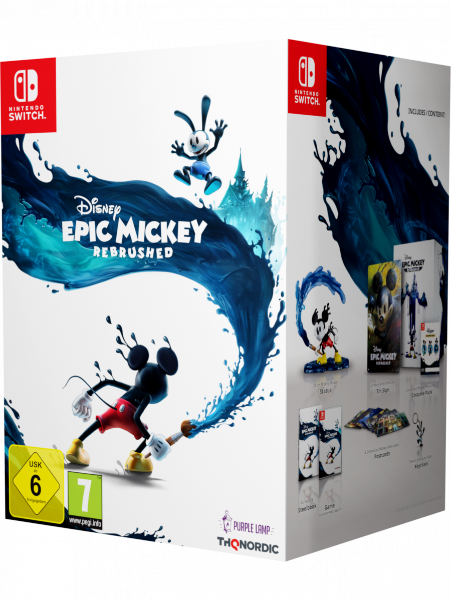 Disney Epic Mickey: Rebrushed - Collector's Edition (SWITCH) - Xzone.