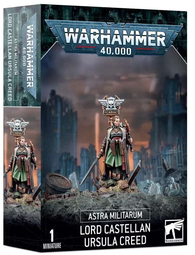 W40k: Astra Militarum - Lord Castellan Ursula Creed (1 figura)